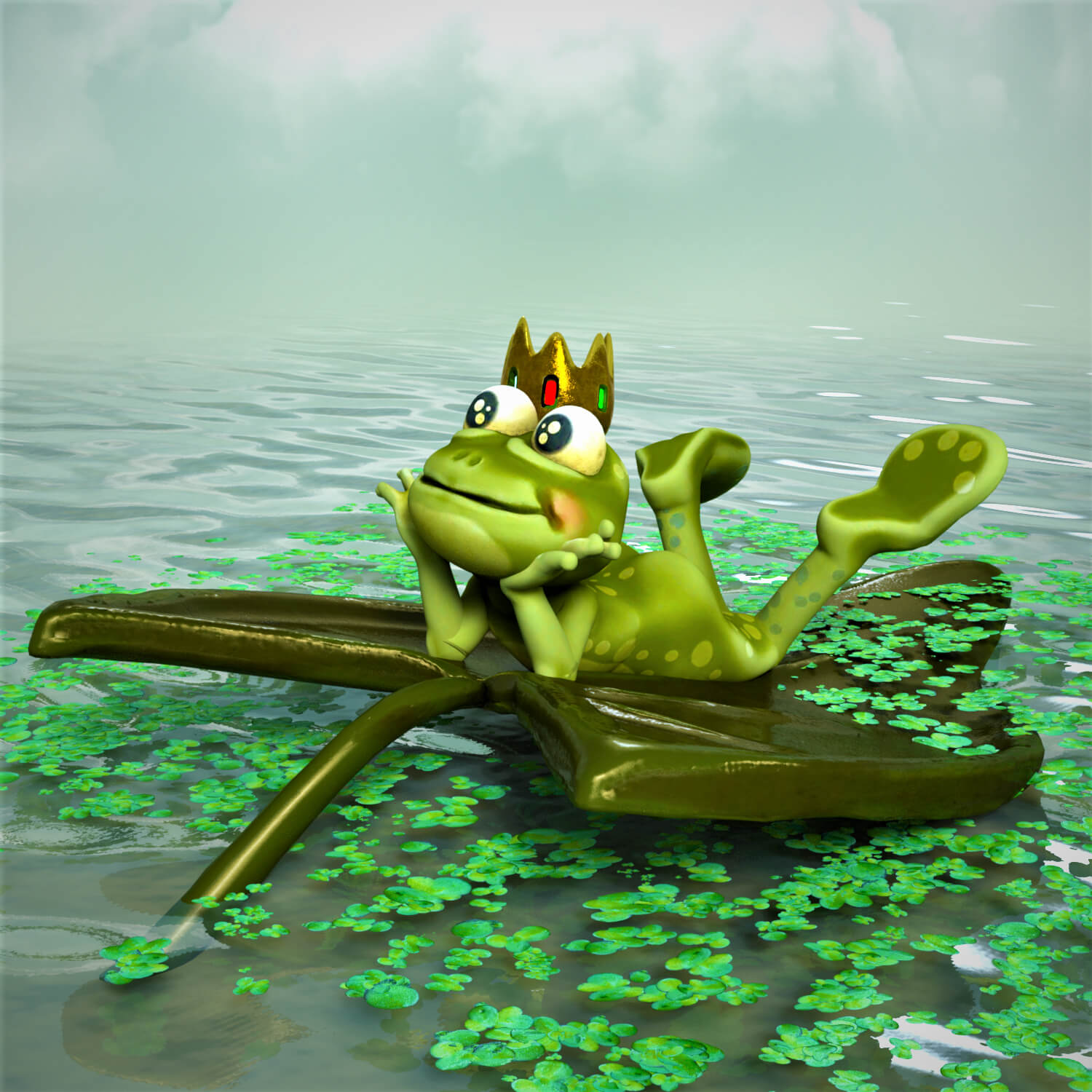 Weathermans Home Frogy - Daz Content by MysticArtDesign