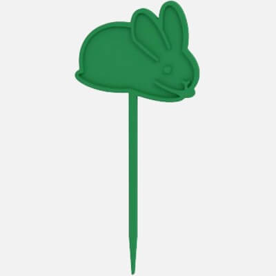 Cupcake Pick / Cake Topper - 3D Model by myszkin4