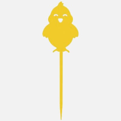 Cupcake Pick / Cake Topper - 3D Model by myszkin4