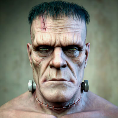 N48LABS Frank Character and Hair for Genesis 9 - Daz Content by N48LAB