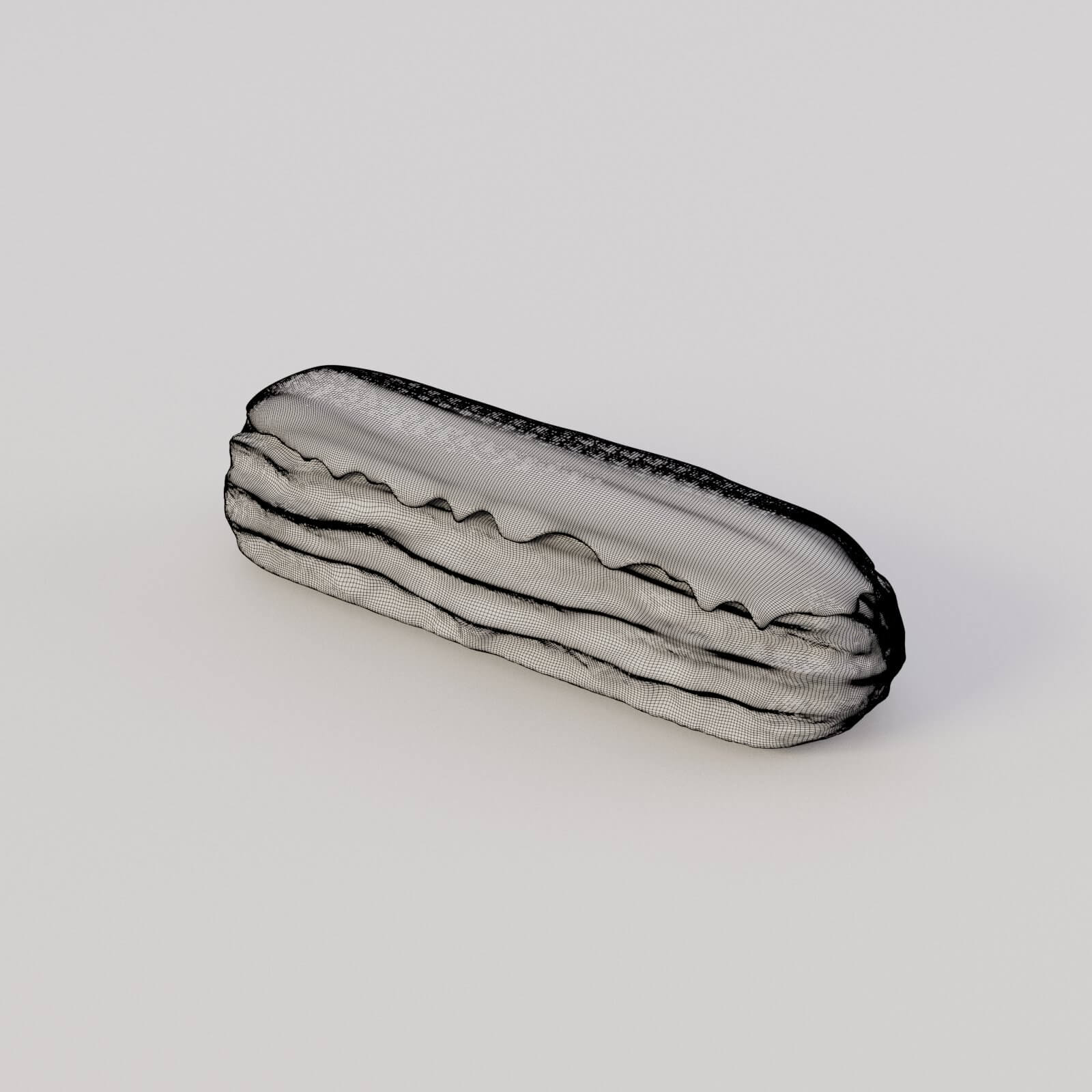 Eclair - 3D Model by NaCl