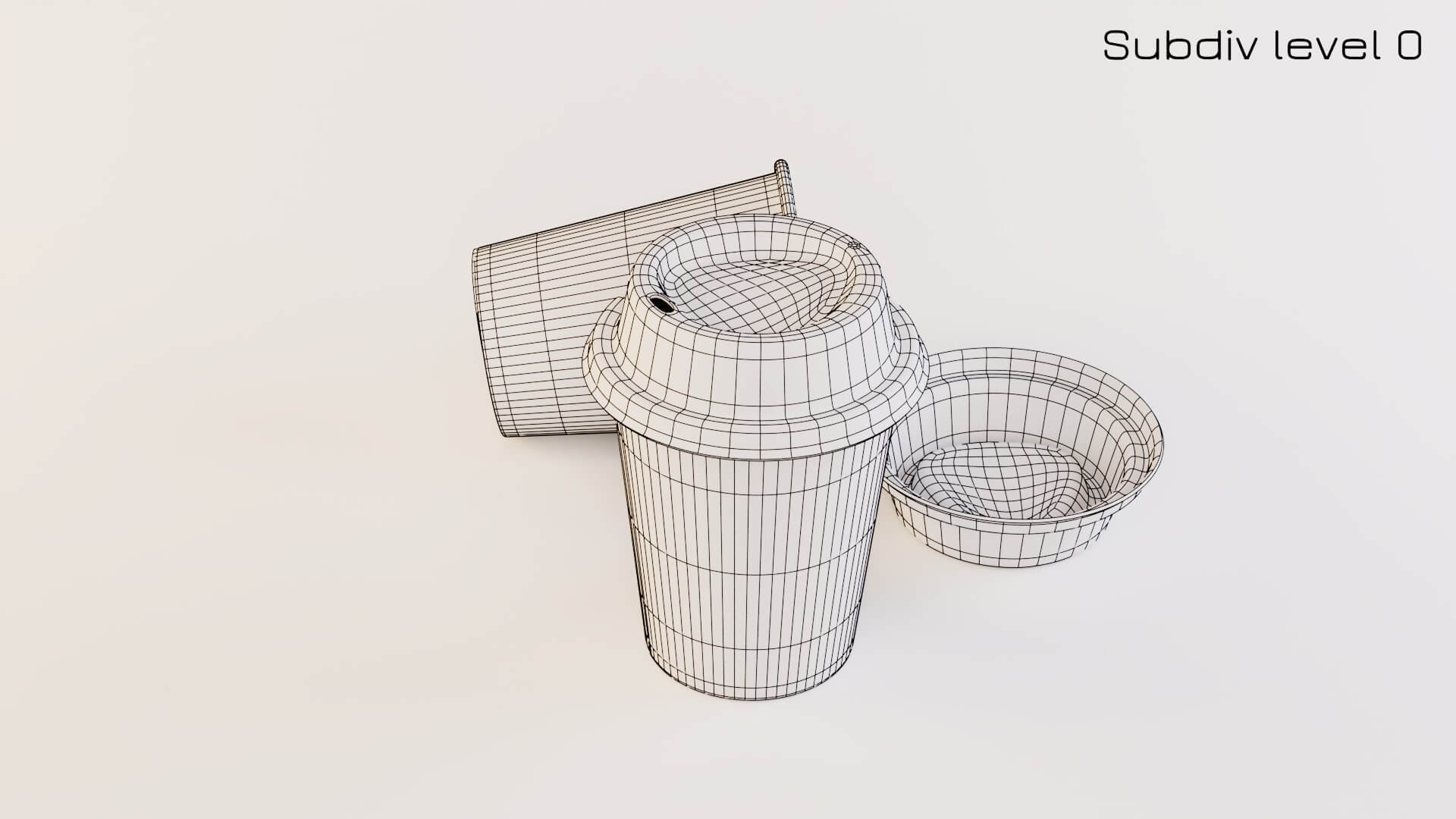 Paper Coffee Cup - 3D Model by NaCl