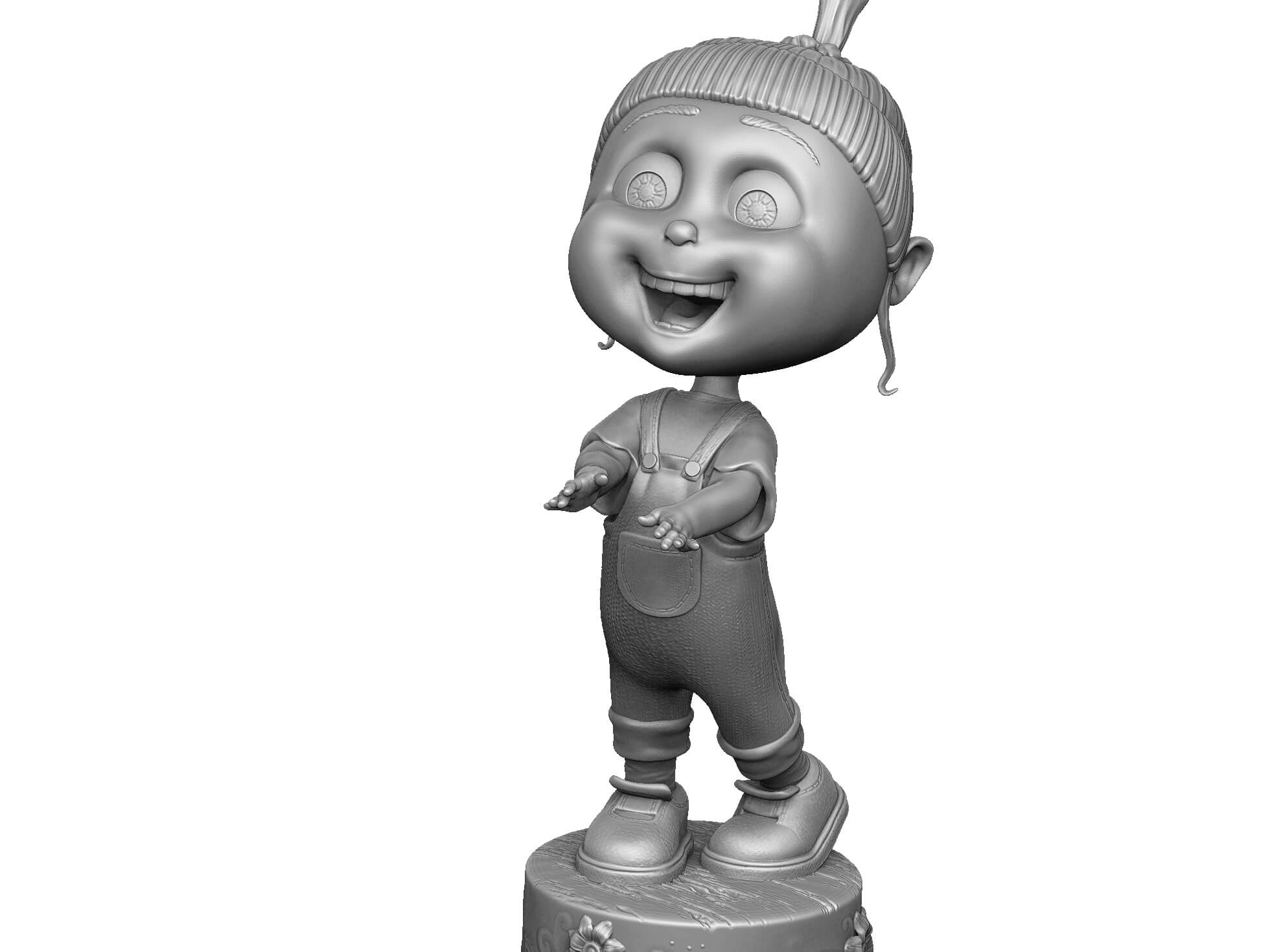 Agnes Gru (Despicable Me) - 3D Model by naeem32