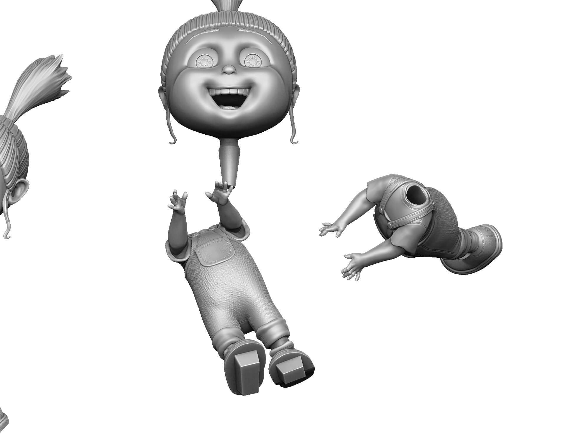 Agnes Gru (Despicable Me) - 3D Model by naeem32