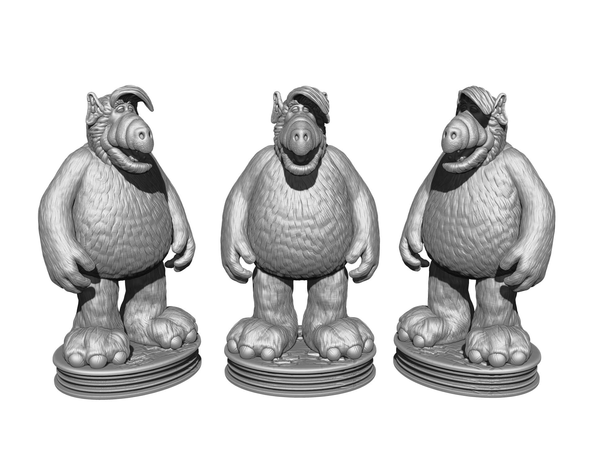 Alf 2 (Alien Life Form) - 3D Model by naeem32