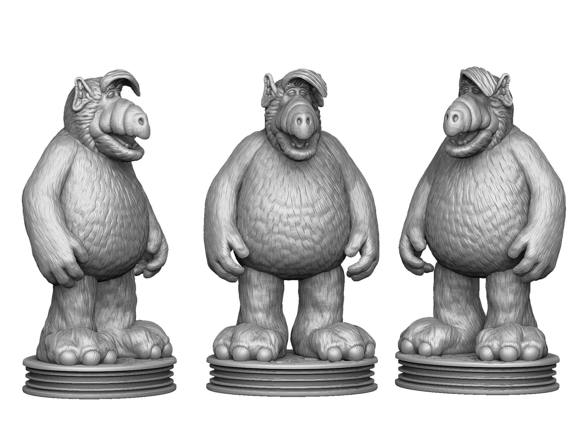 Alf 2 (Alien Life Form) - 3D Model by naeem32