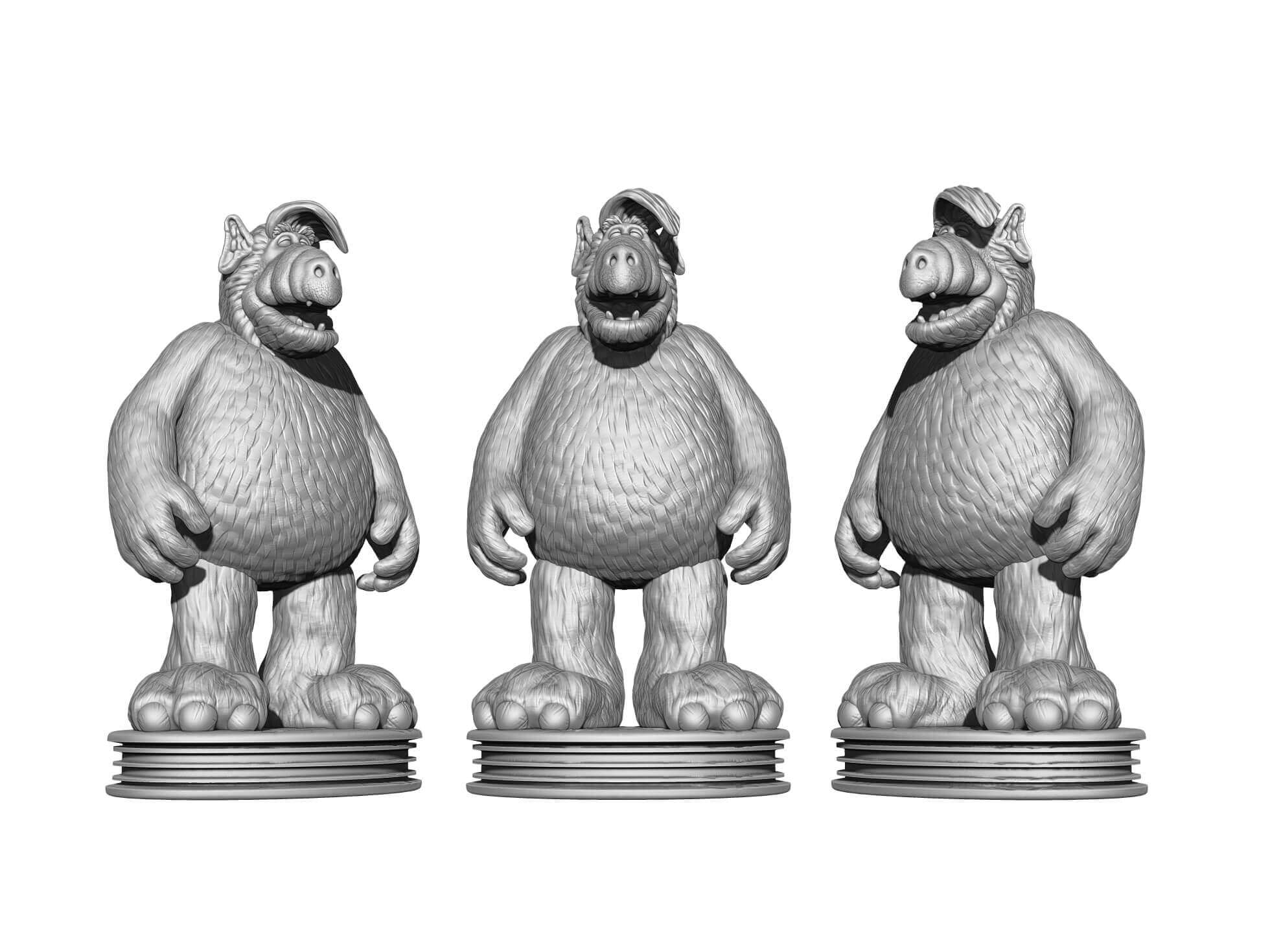 Alf 2 (Alien Life Form) - 3D Model by naeem32