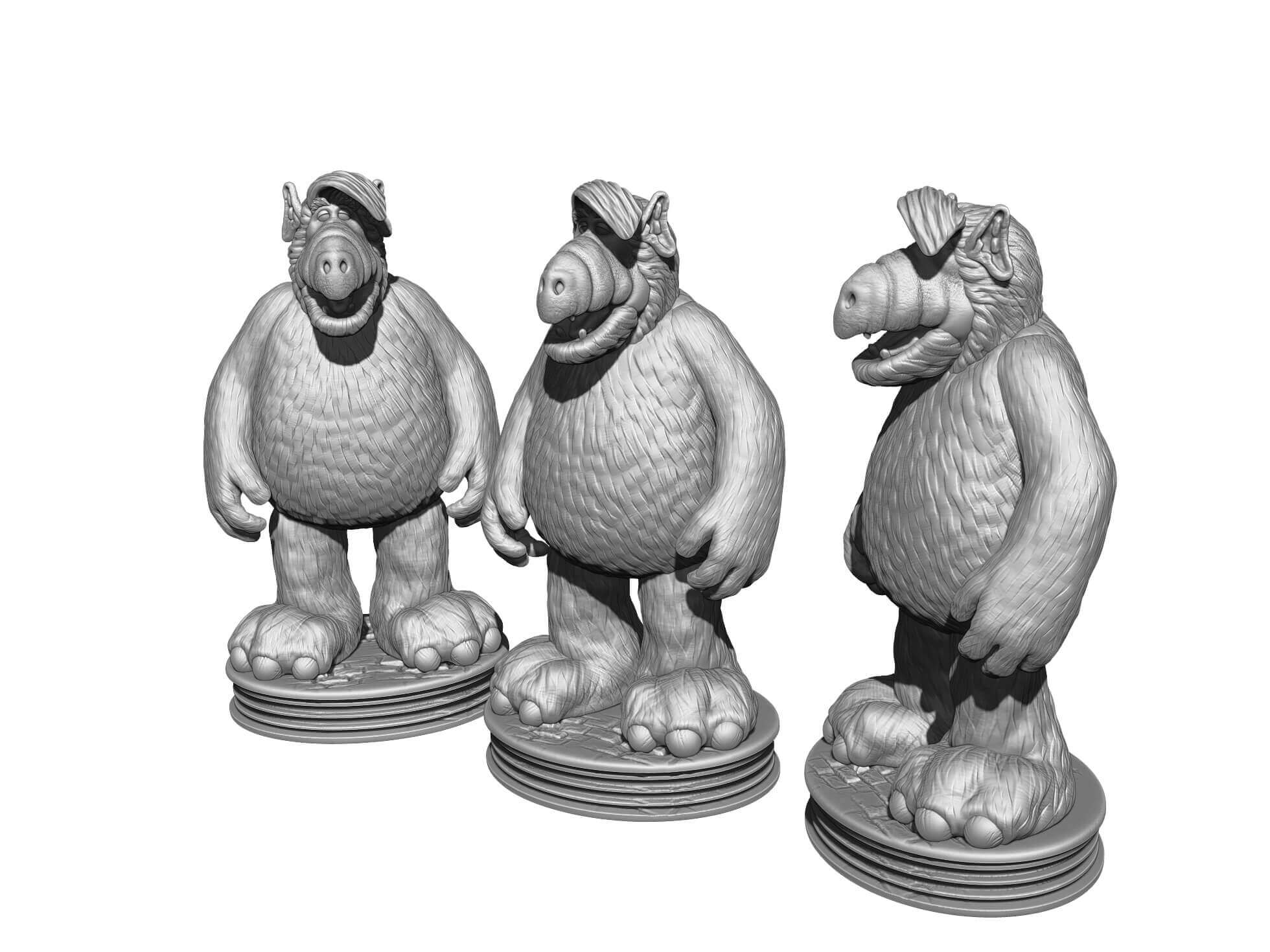 Alf 2 (Alien Life Form) - 3D Model by naeem32