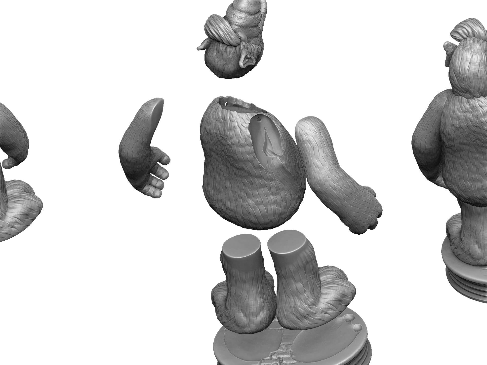 Alf 2 (Alien Life Form) - 3D Model by naeem32