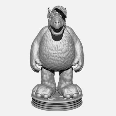 Alf 2 (Alien Life Form) - 3D Model by naeem32