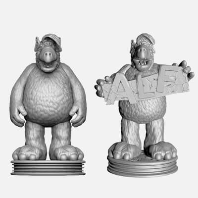 Alf (2 Options) - 3D Model by naeem32