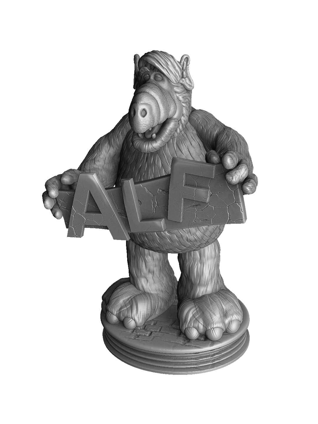 Alf (Alien Life Form) - 3D Model by naeem32