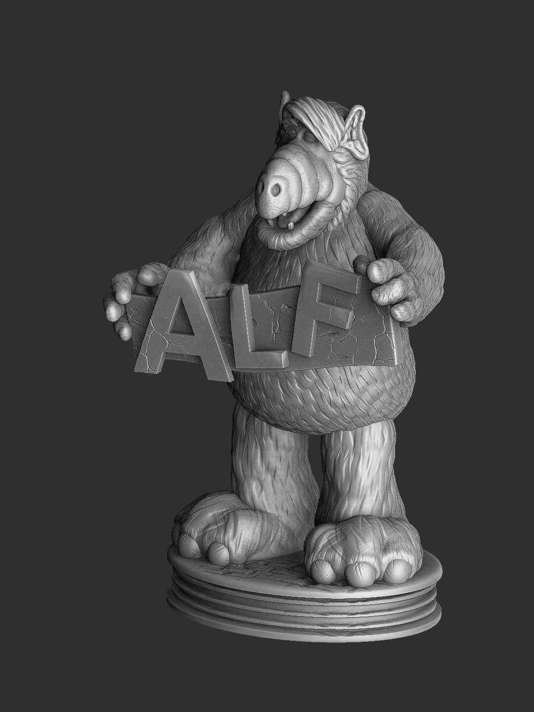 Alf (Alien Life Form) - 3D Model by naeem32