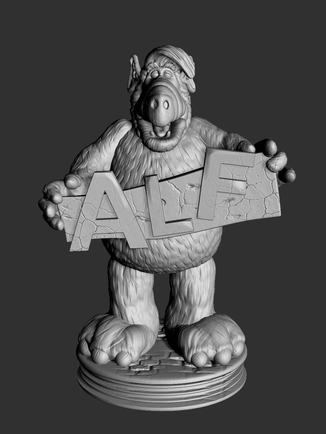 Alf (Alien Life Form) - 3D Model by naeem32