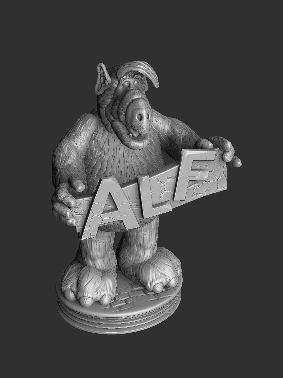Alf (Alien Life Form) - 3D Model by naeem32
