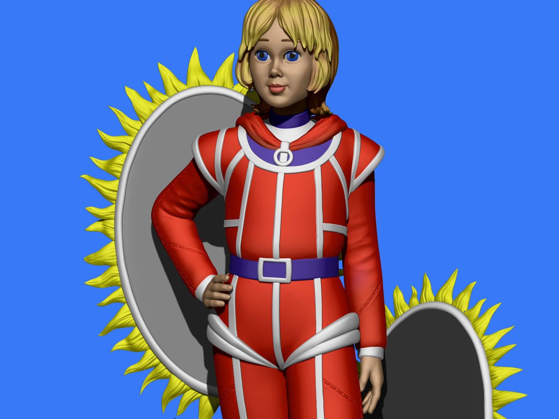 Alisa Seleznyova - 3D Model by naeem32