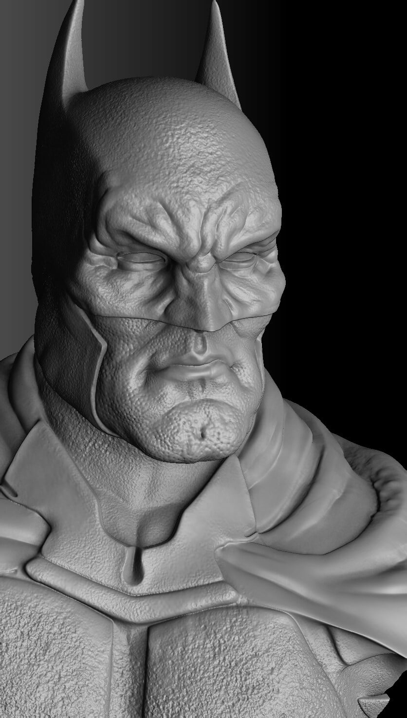 Batman (Bust) - 3D Model by naeem32