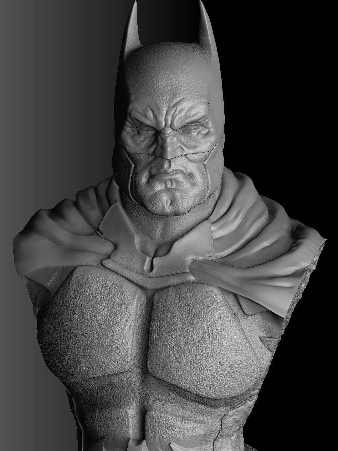 Batman (Bust) - 3D Model by naeem32