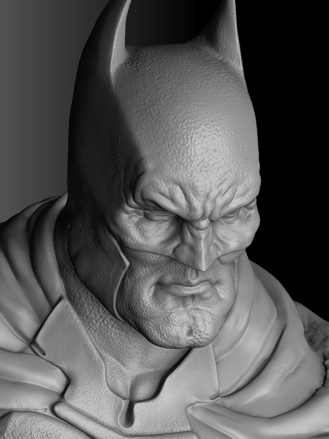 Batman (Bust) - 3D Model by naeem32