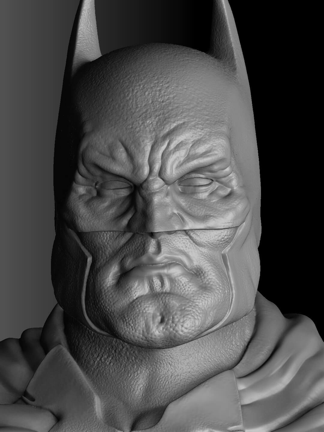 Batman (Bust) - 3D Model by naeem32