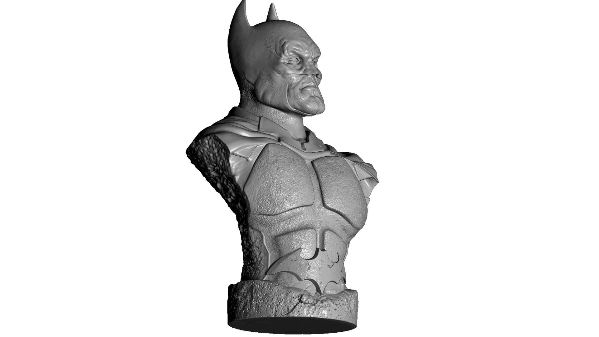 Batman (Bust) - 3D Model by naeem32