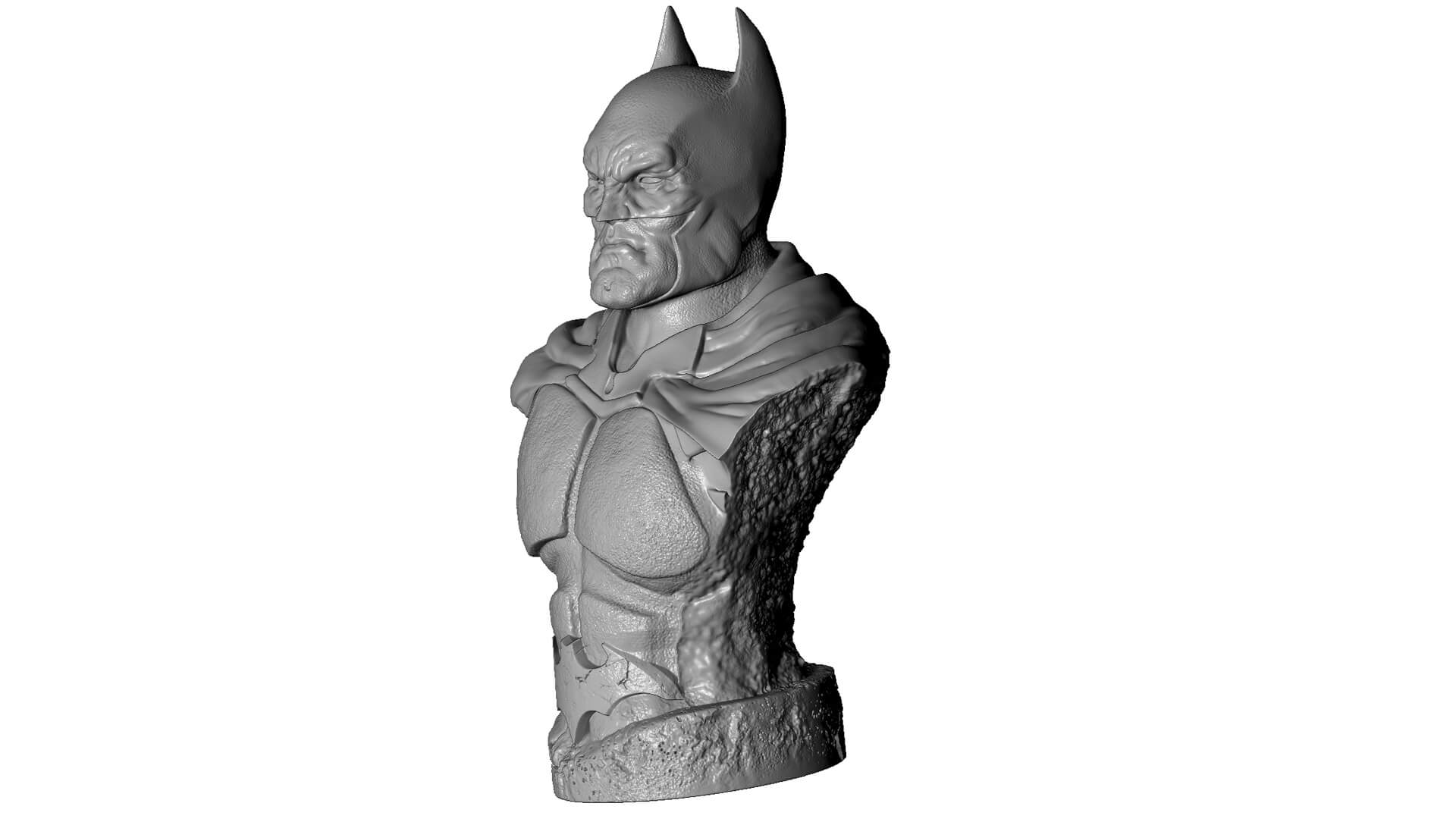 Batman (Bust) - 3D Model by naeem32