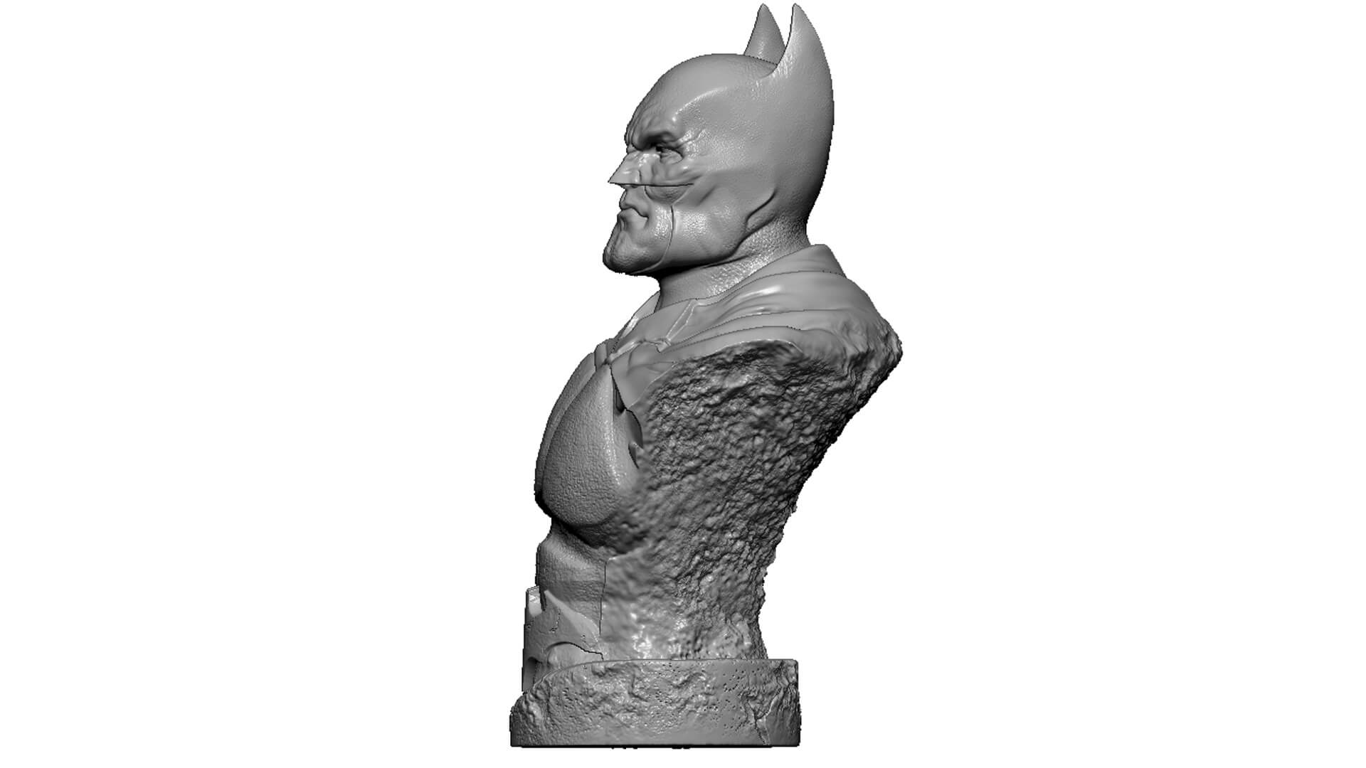 Batman (Bust) - 3D Model by naeem32
