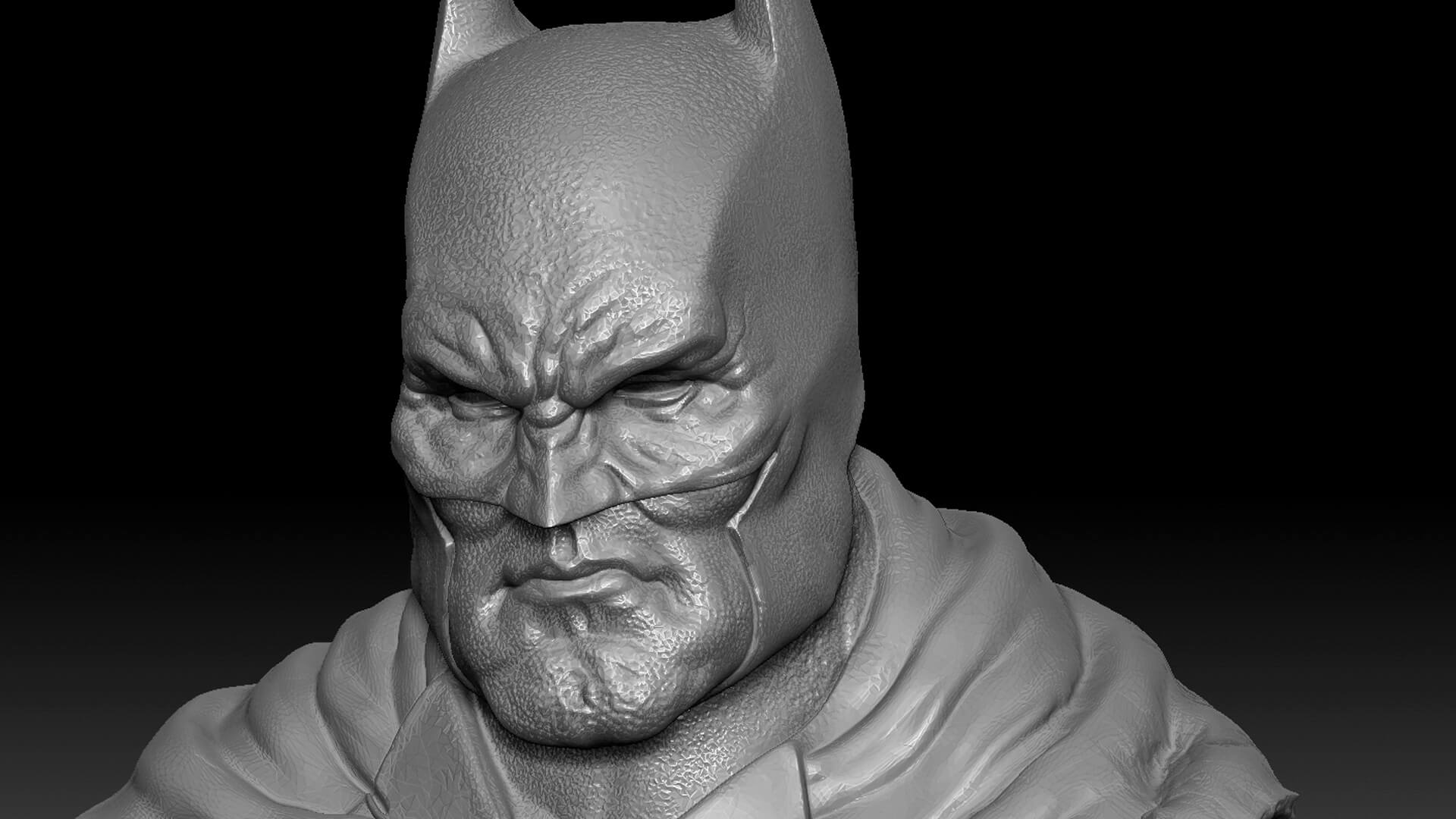 Batman (Bust) - 3D Model by naeem32