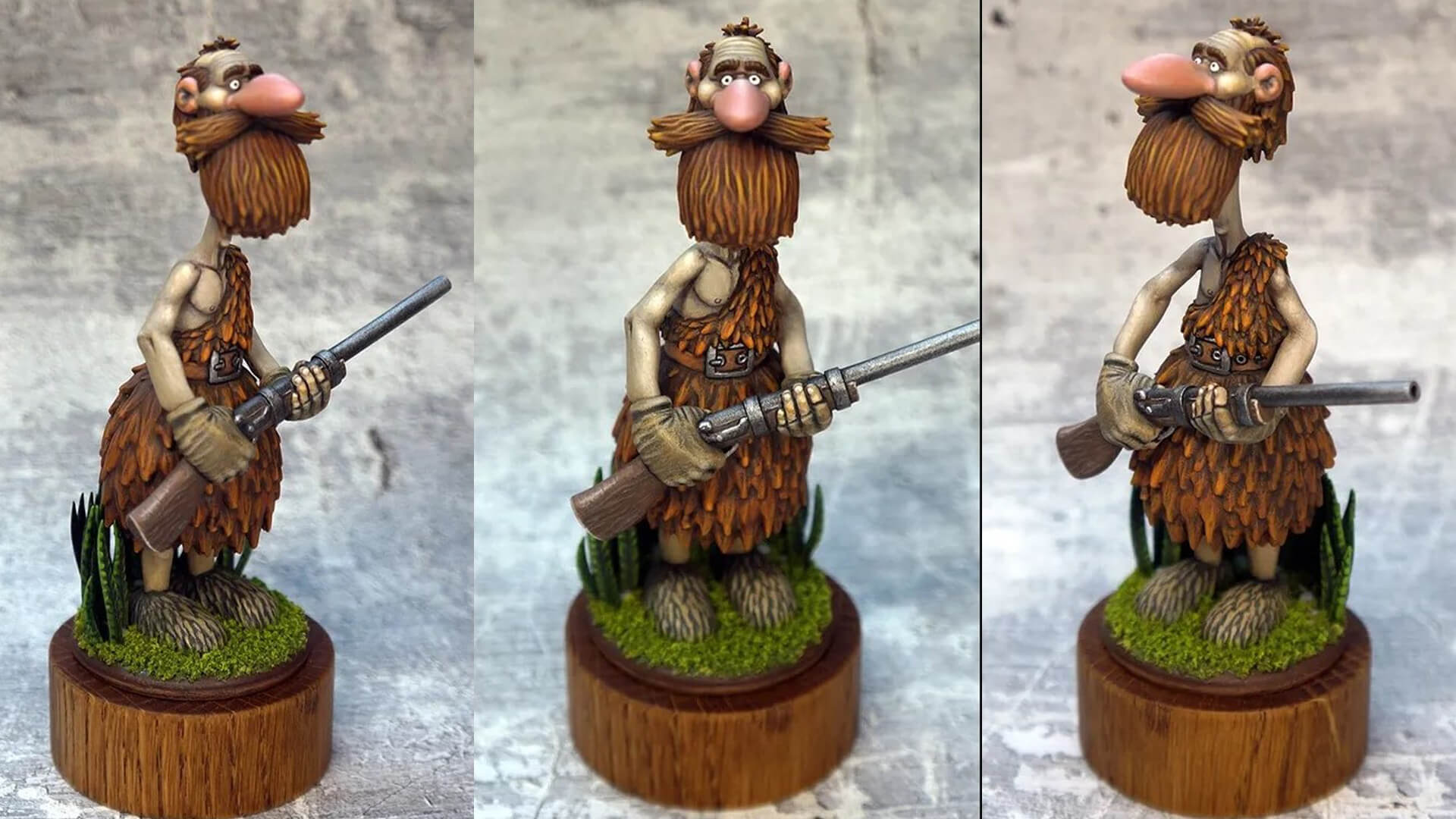 Ben Gunn From "Treasure Island" - 3D Model by naeem32