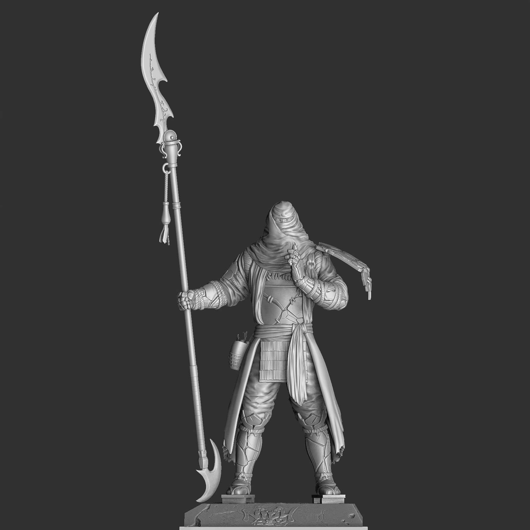 Benkei Nioh (Musashibo Benkei) - 3D Model by naeem32