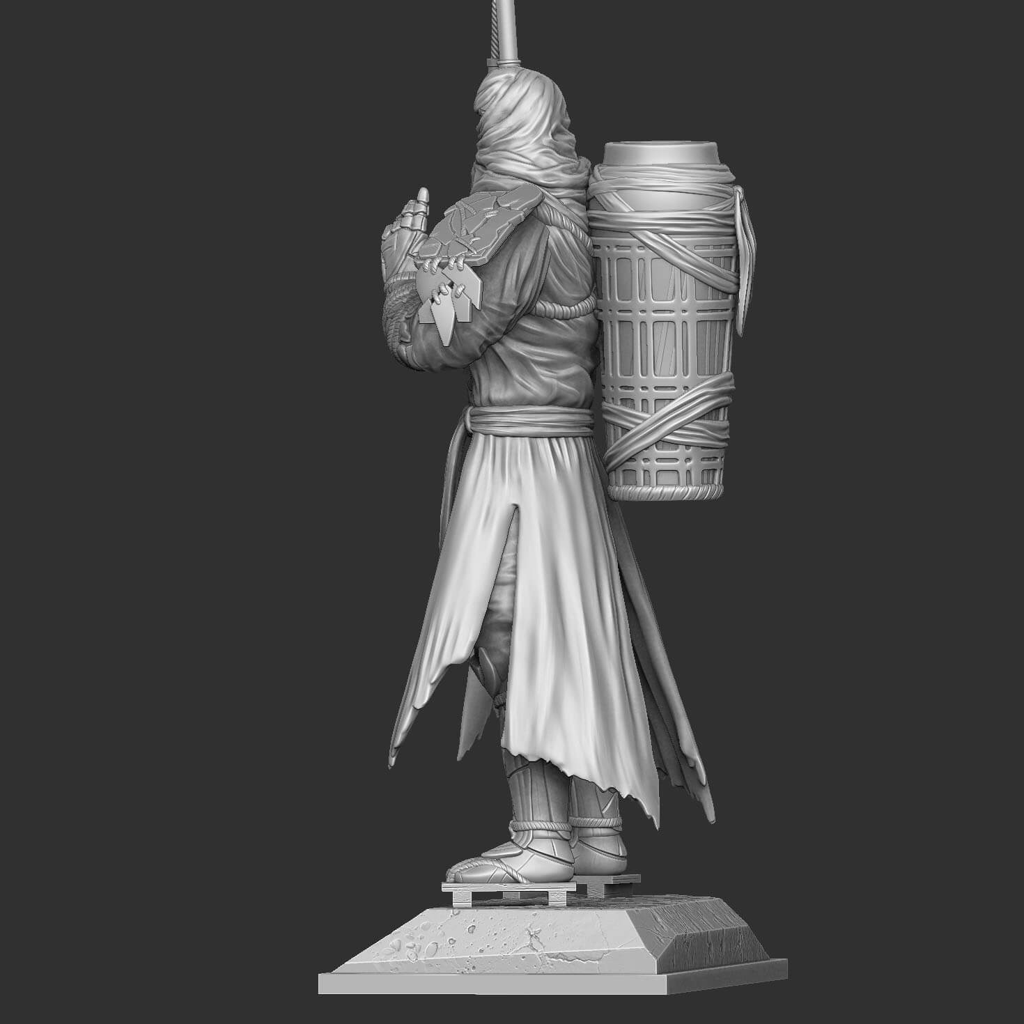 Benkei Nioh (Musashibo Benkei) - 3D Model by naeem32
