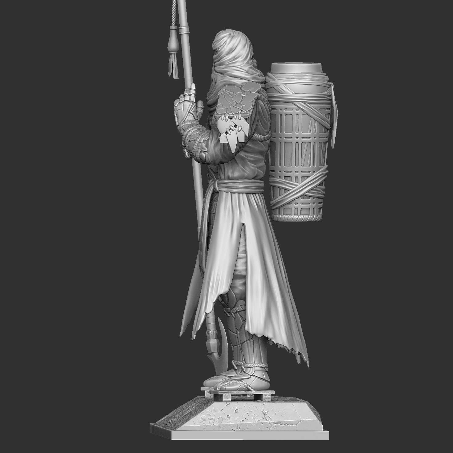 Benkei Nioh (Musashibo Benkei) - 3D Model by naeem32