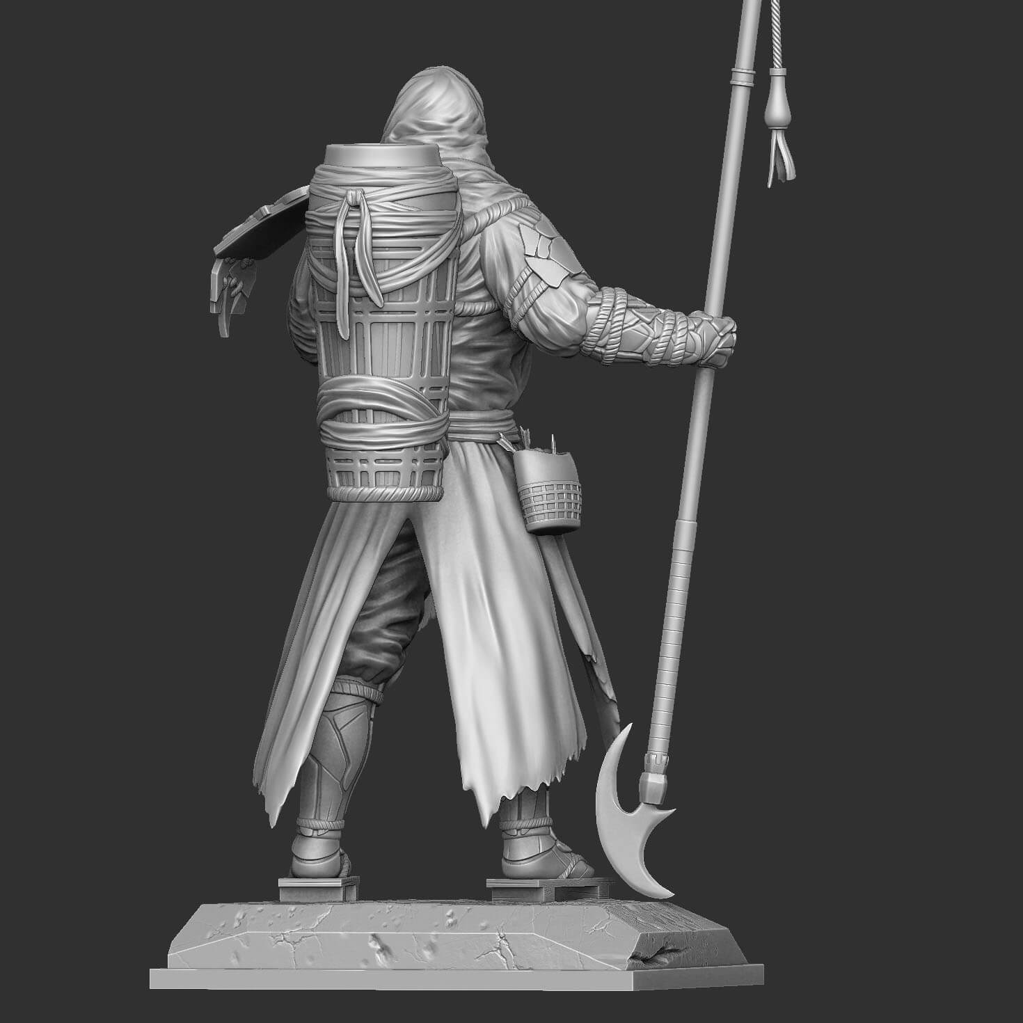 Benkei Nioh (Musashibo Benkei) - 3D Model by naeem32