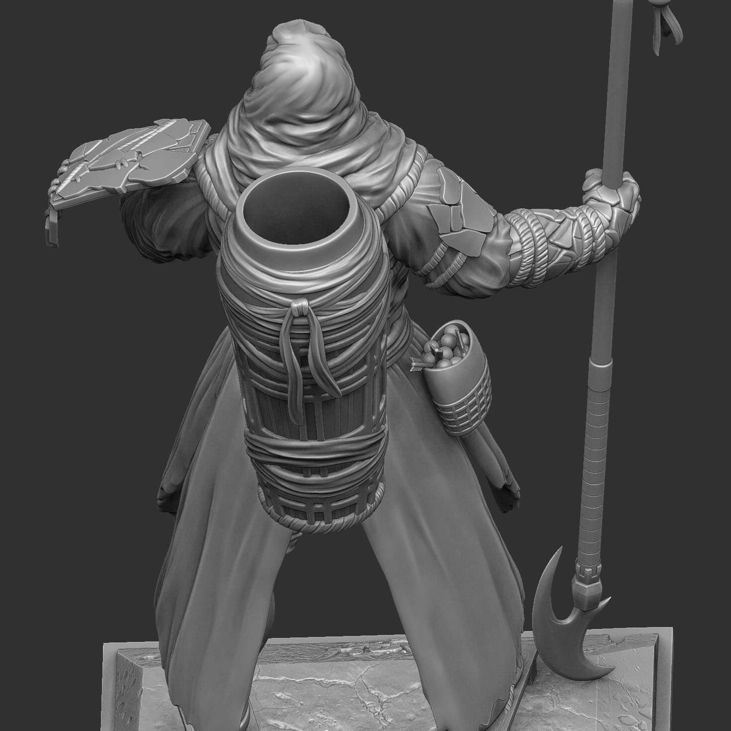 Benkei Nioh (Musashibo Benkei) - 3D Model by naeem32