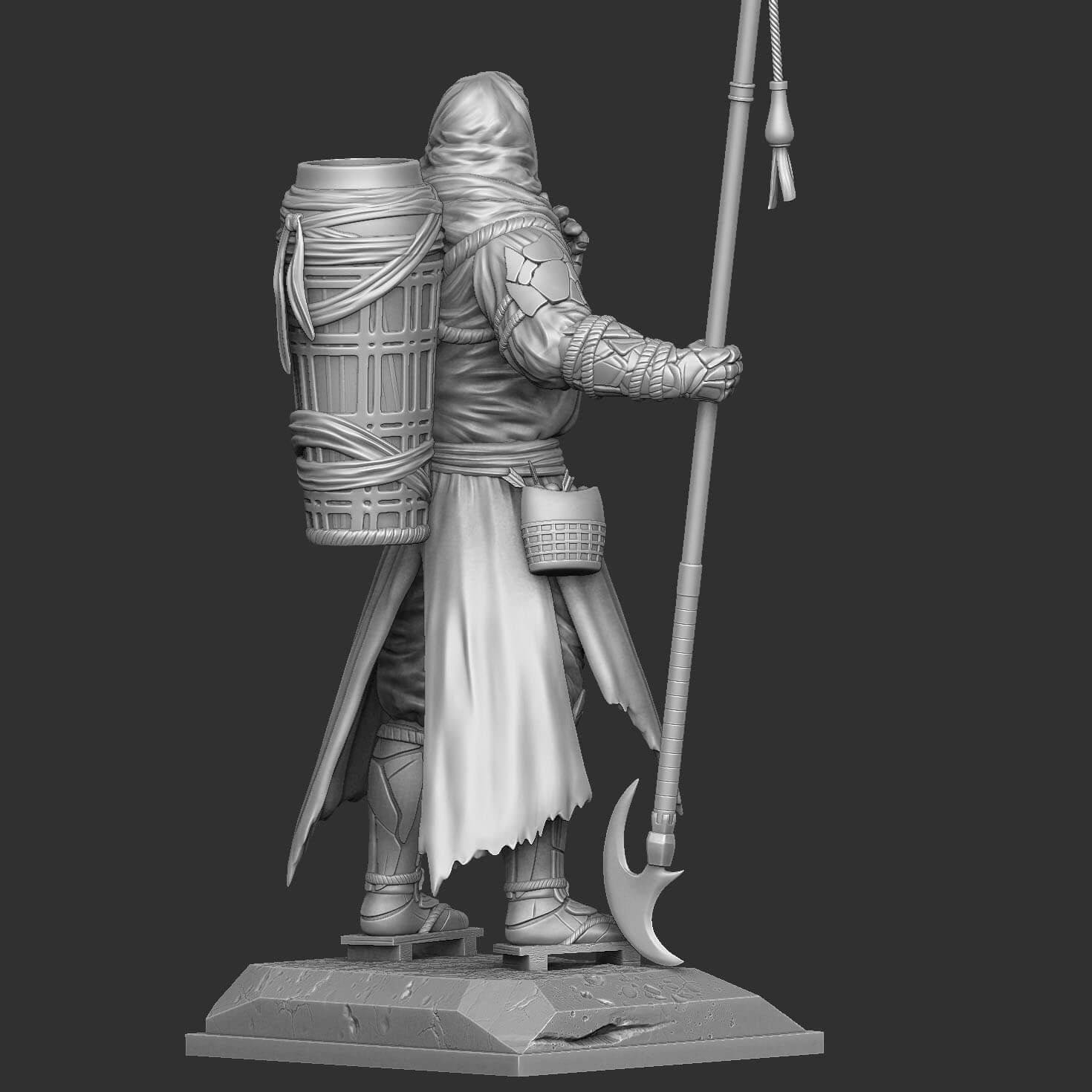 Benkei Nioh (Musashibo Benkei) - 3D Model by naeem32
