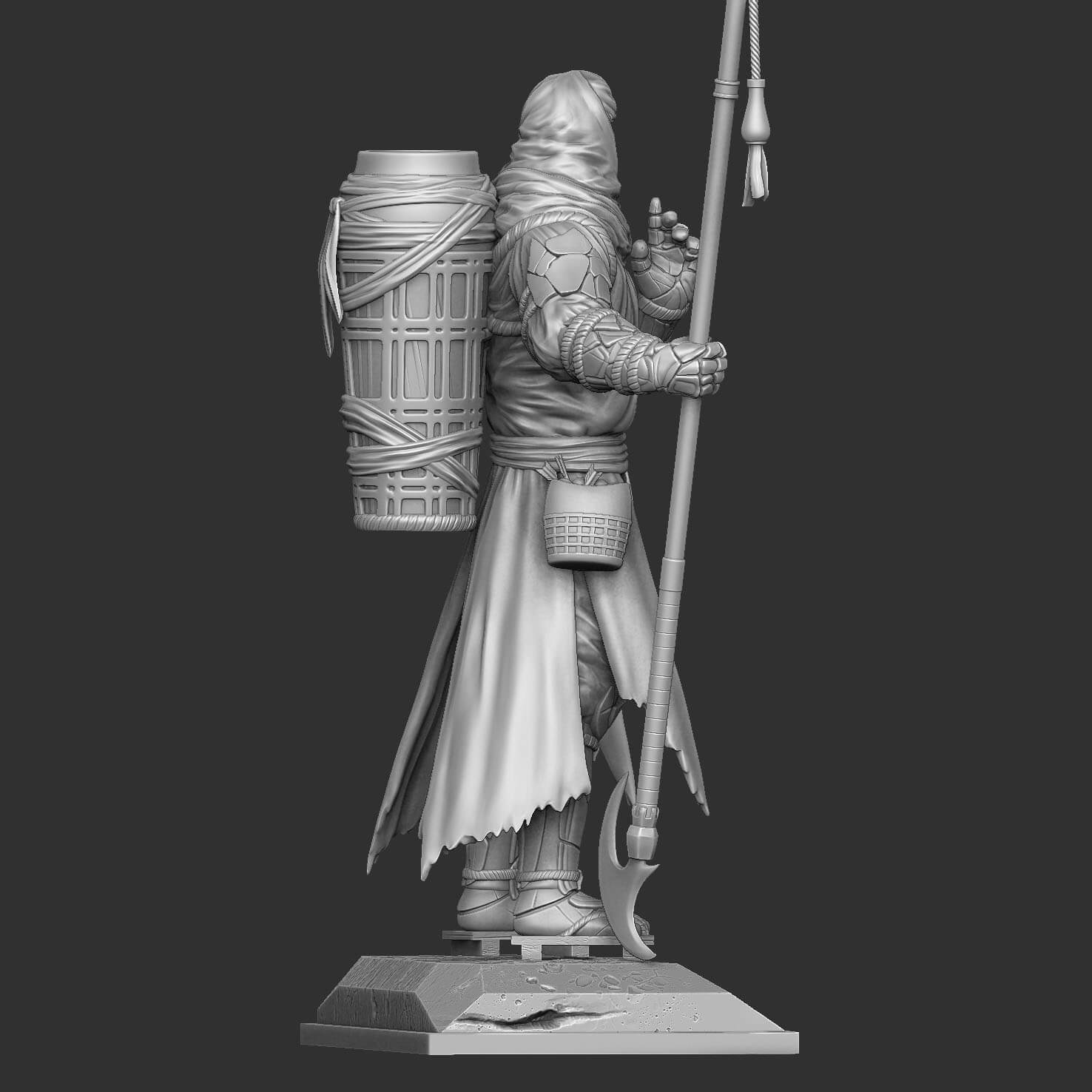 Benkei Nioh (Musashibo Benkei) - 3D Model by naeem32