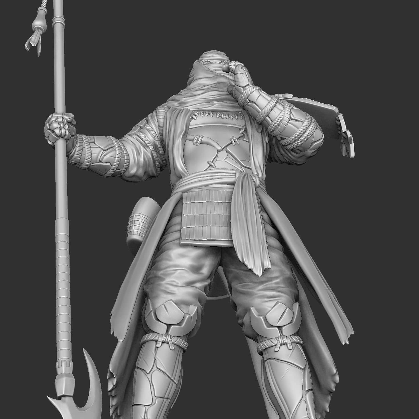 Benkei Nioh (Musashibo Benkei) - 3D Model by naeem32