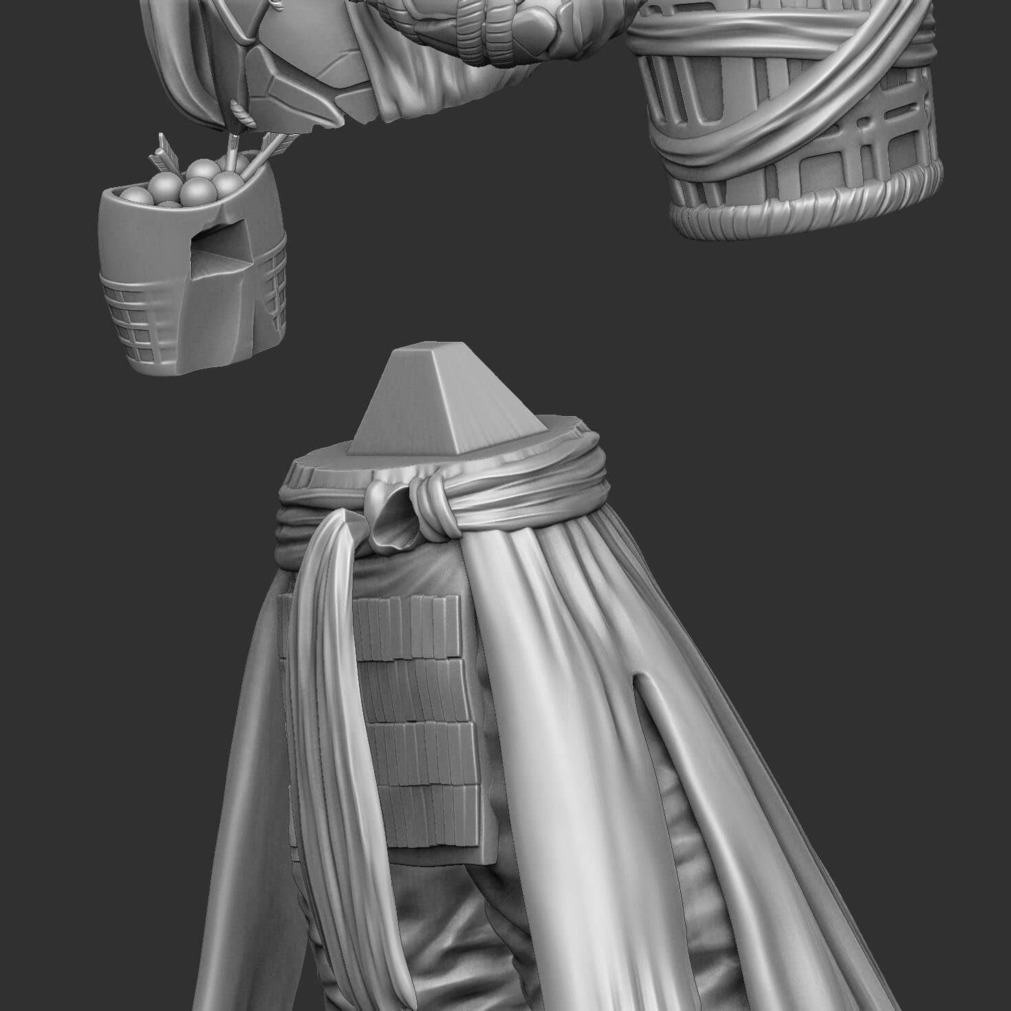 Benkei Nioh (Musashibo Benkei) - 3D Model by naeem32