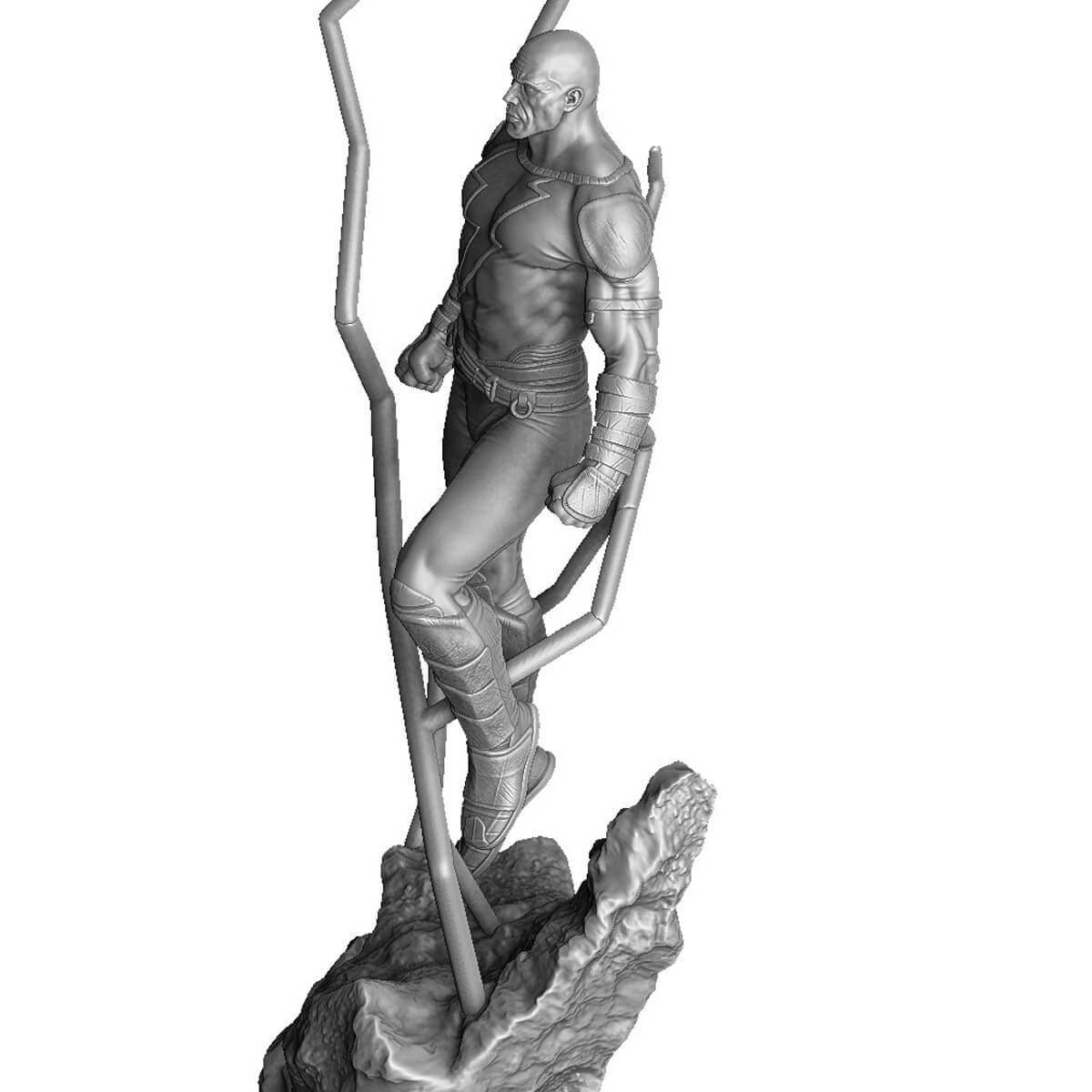 Black Adam (Teth-Adam) 3D Model by naeem32