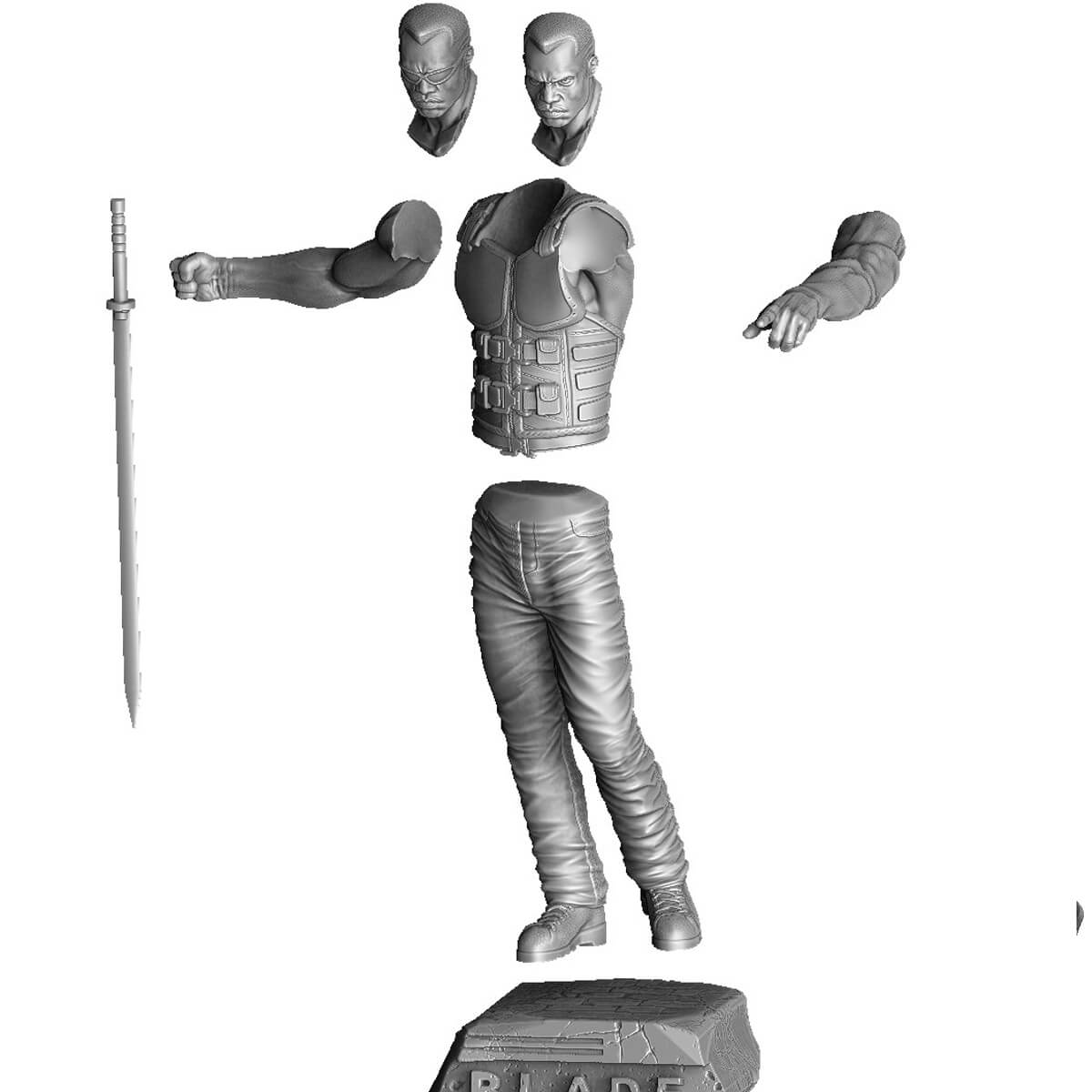 Blade (1998 Film) - 3D Model by naeem32