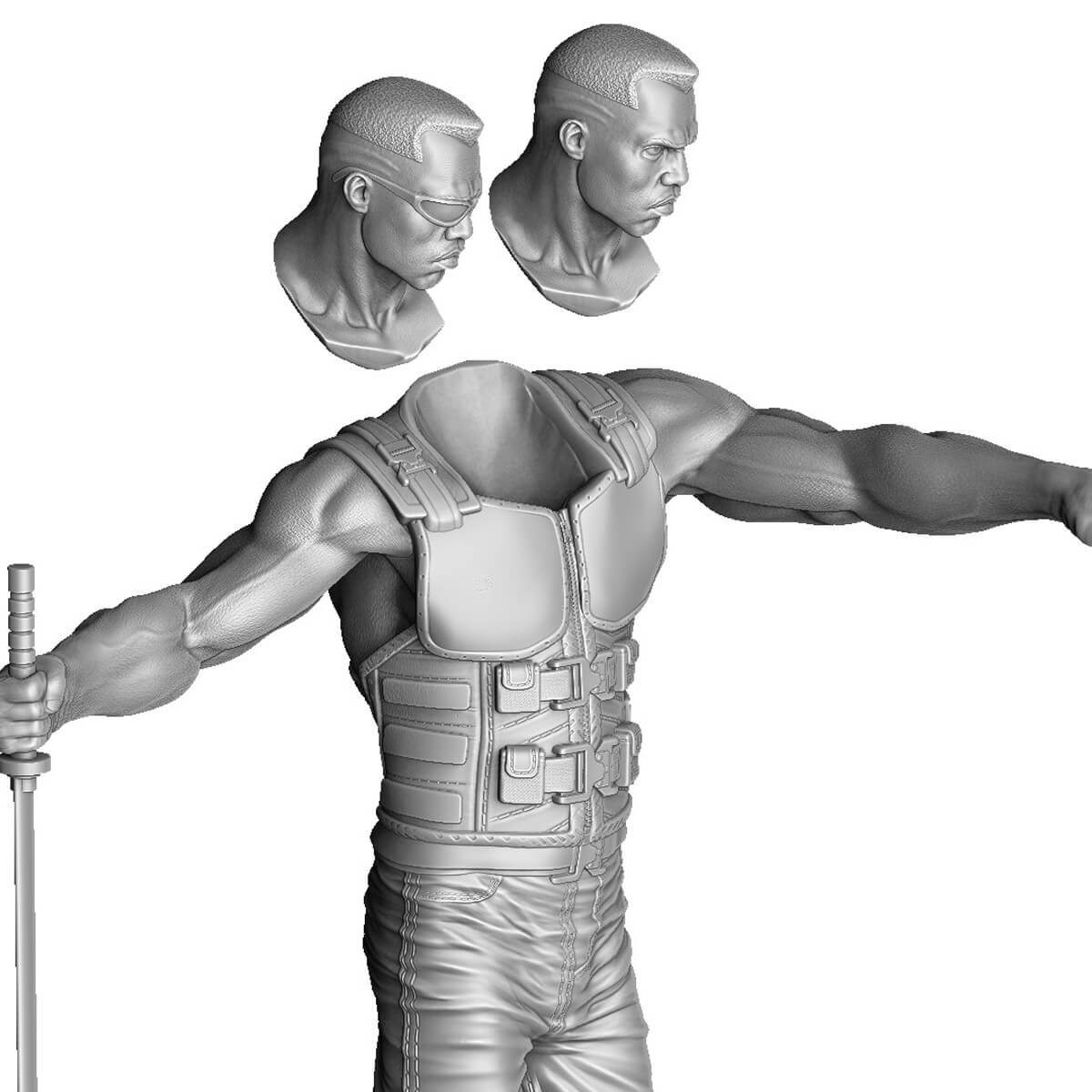 Blade (1998 Film) - 3D Model by naeem32