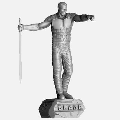 Blade (1998 Film) - 3D Model by naeem32