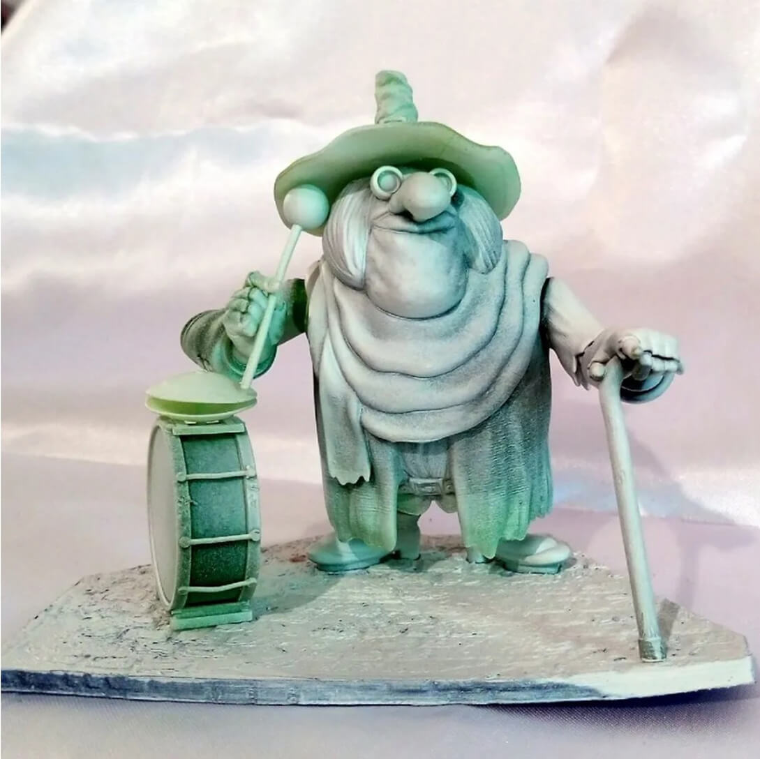 Blind David Pew - 3D Model by naeem32