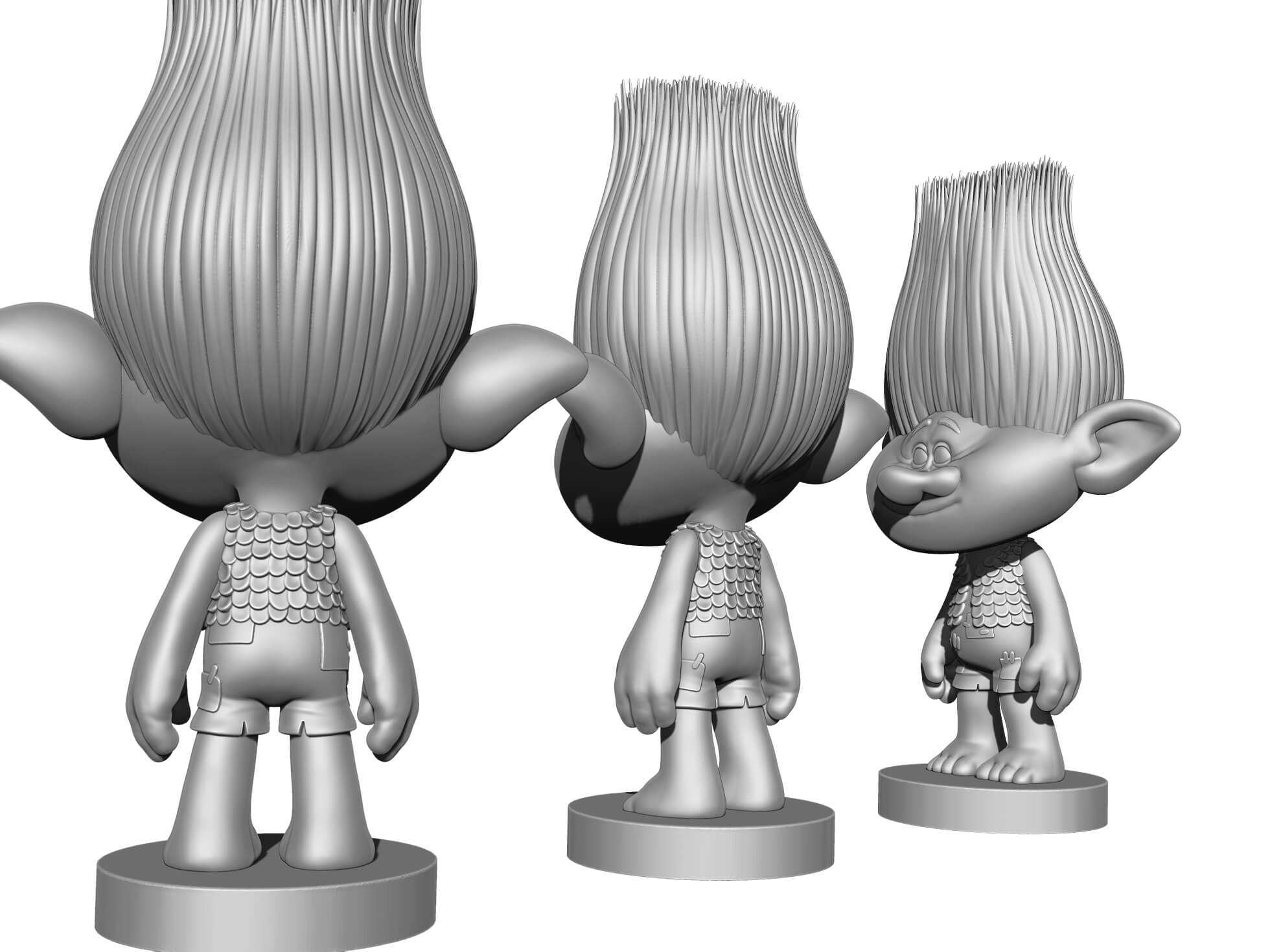 Branch Troll - 3D Model by naeem32