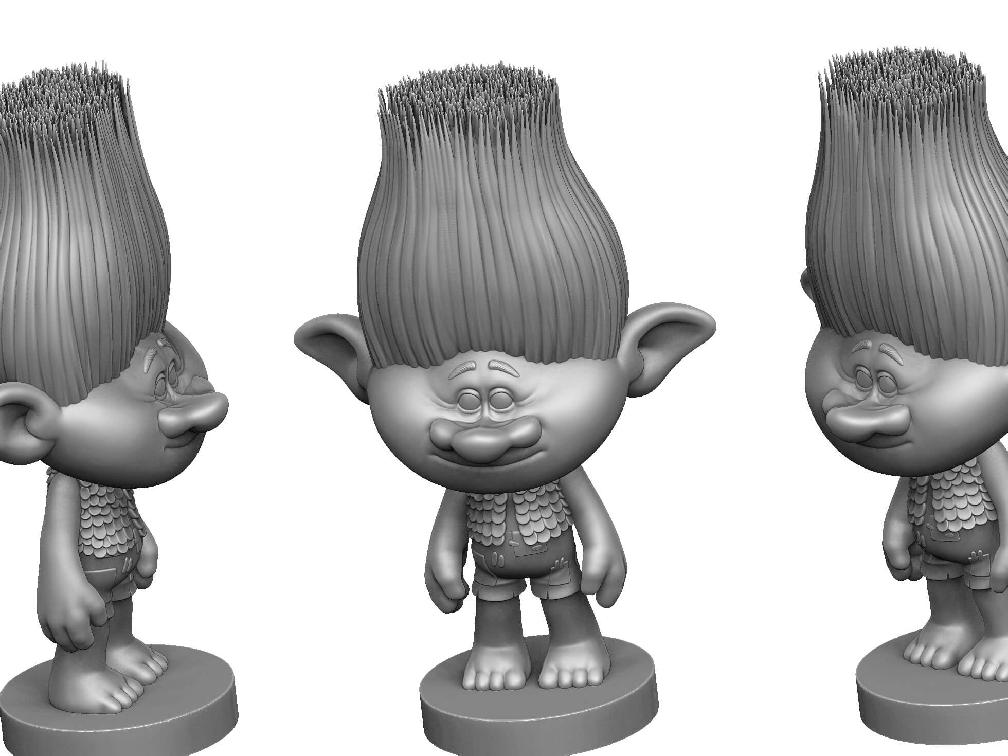 Branch Troll - 3D Model by naeem32