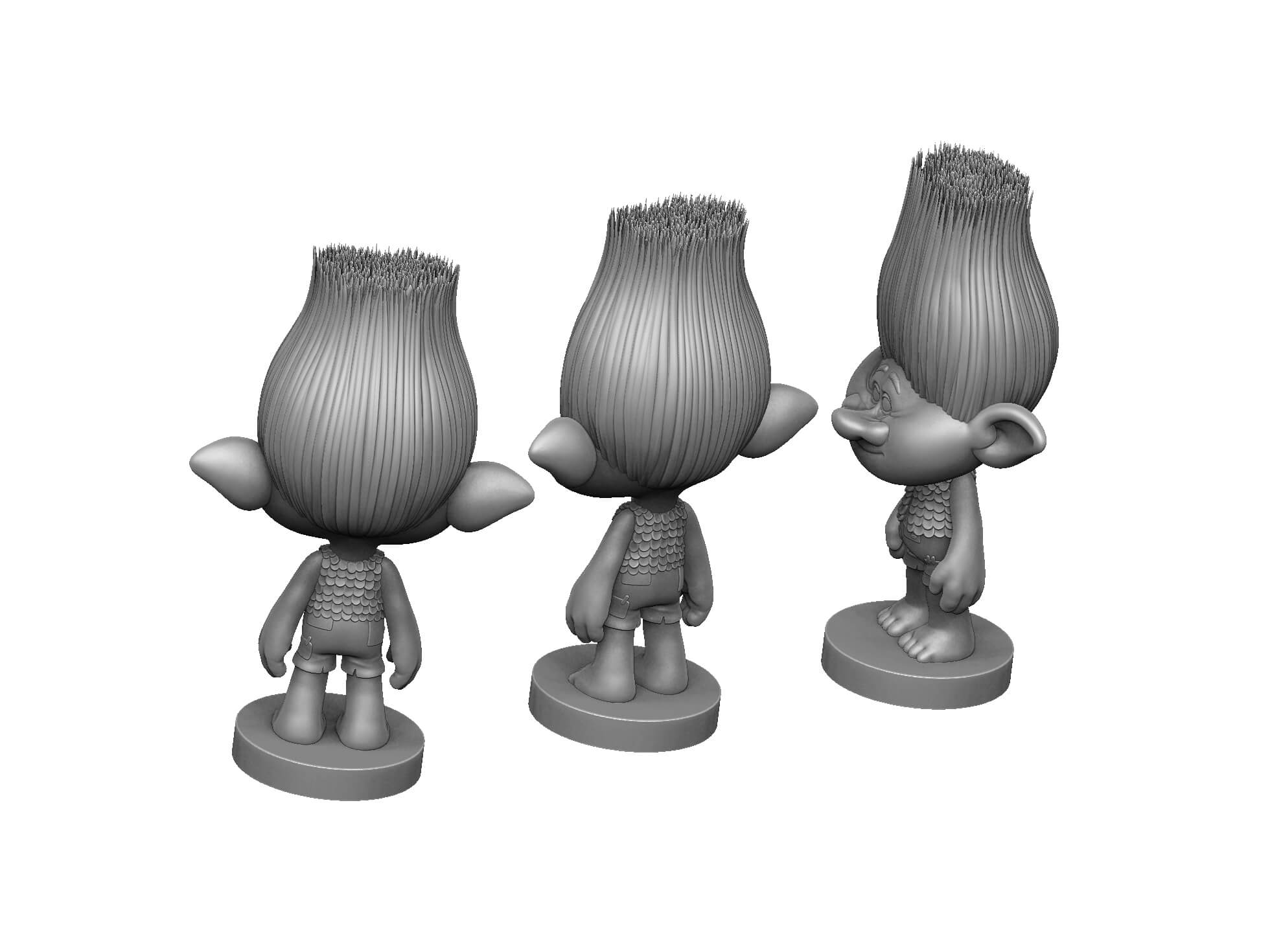 Branch Troll - 3D Model by naeem32