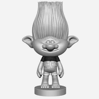 Branch Troll - 3D Model by naeem32