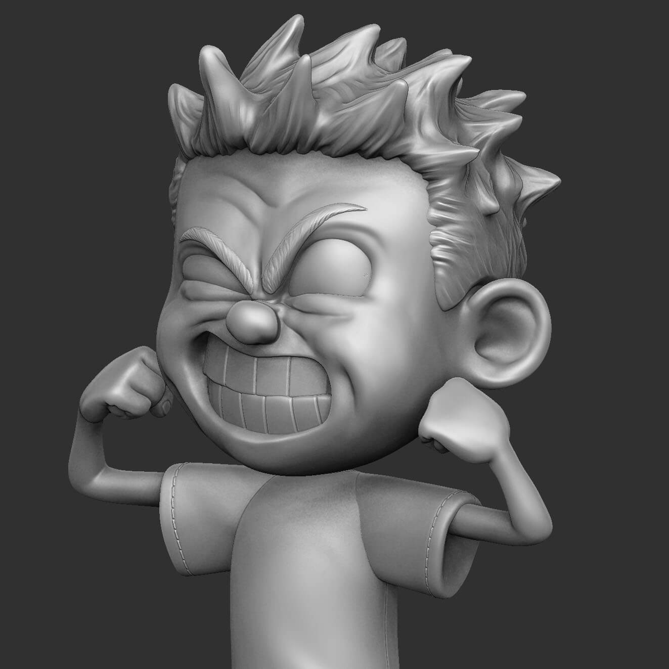 Calvin and Hobbes for 3D Printing by naeem32