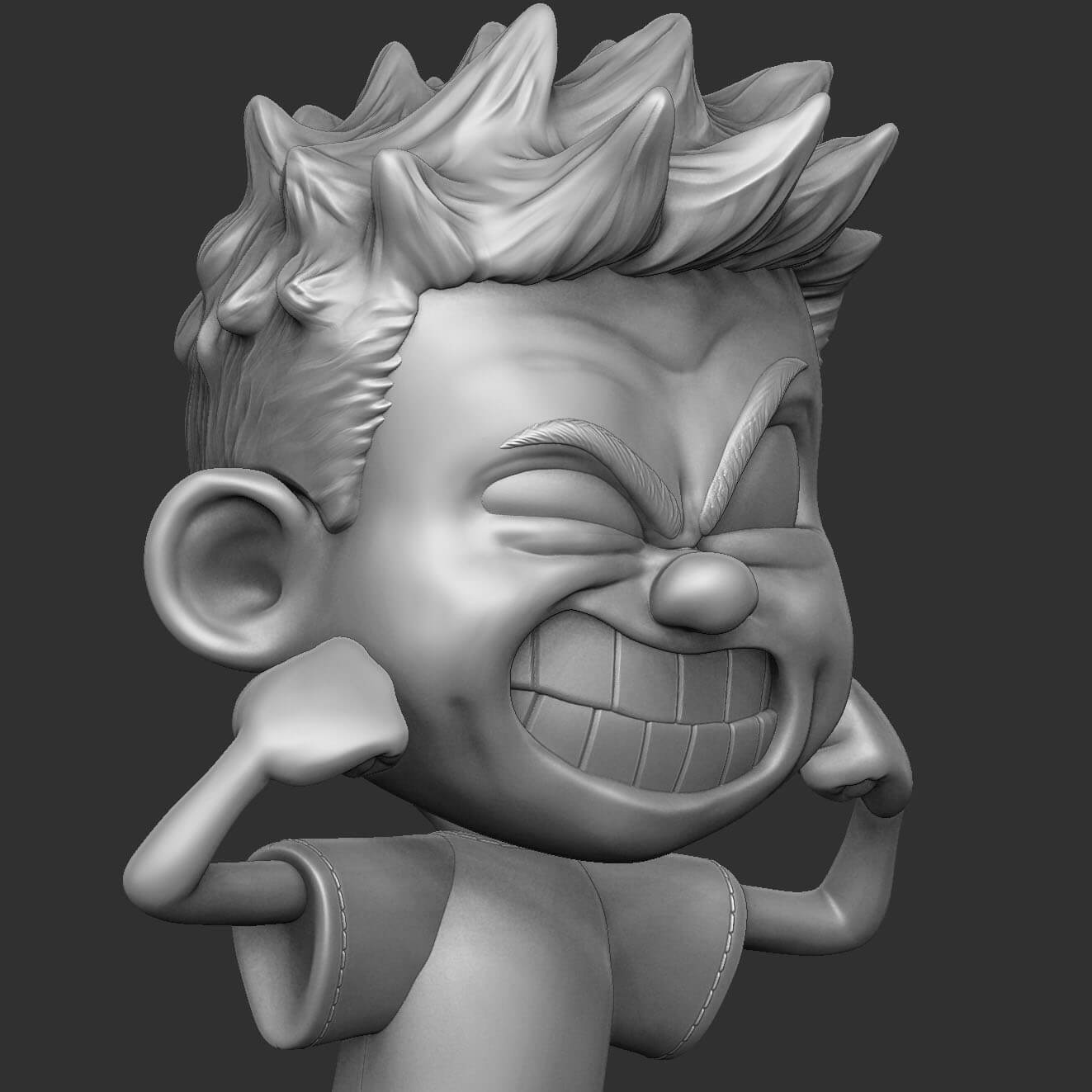 Calvin and Hobbes for 3D Printing by naeem32