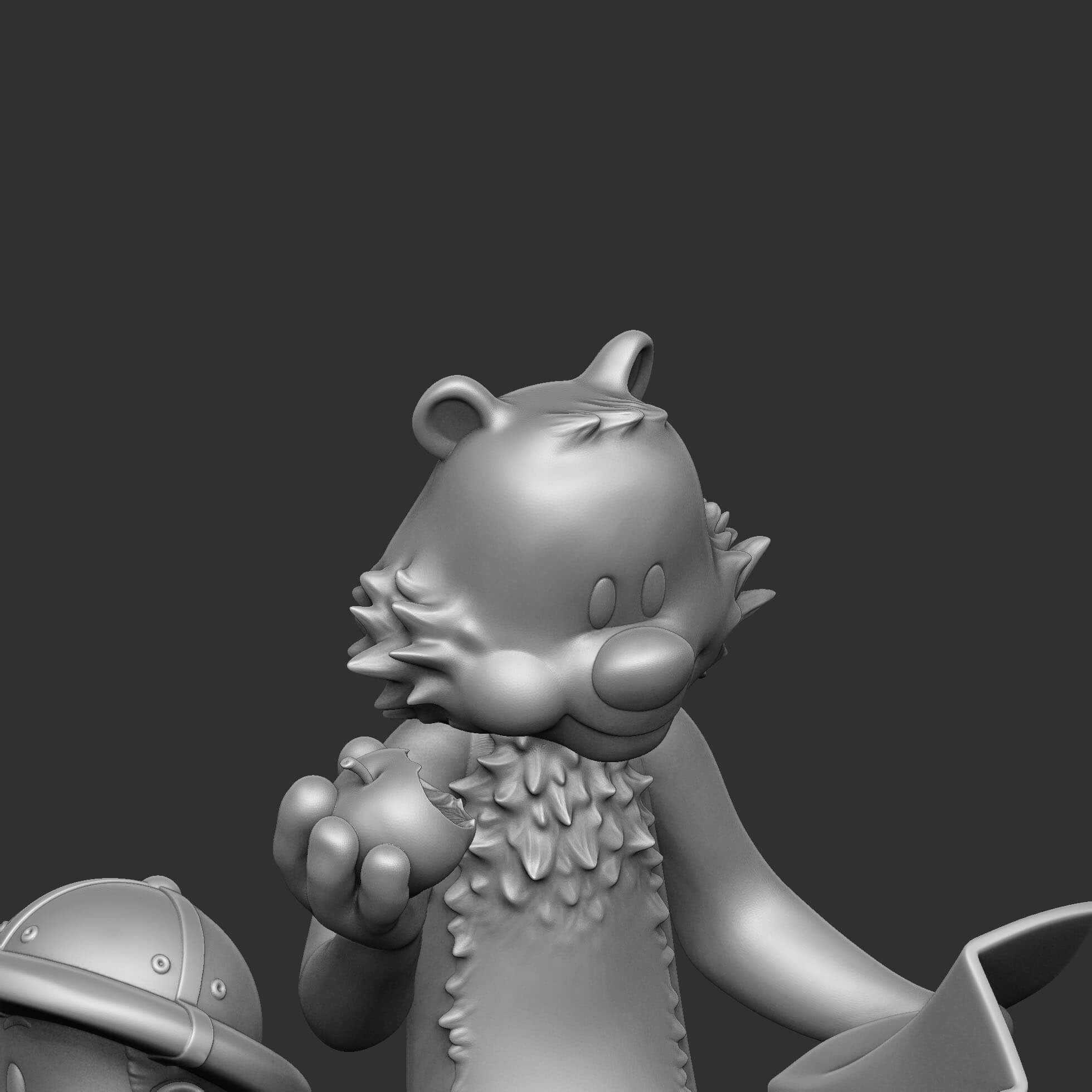 Calvin and Hobbes Travelers - 3D Model by naeem32